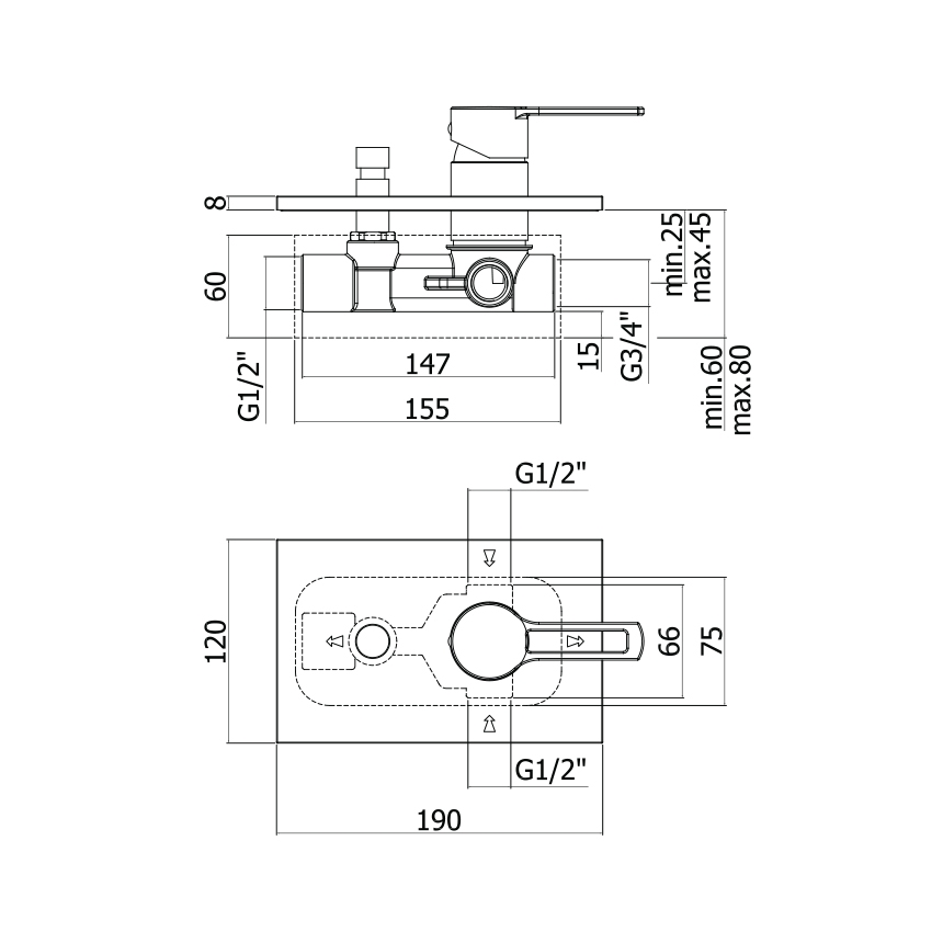Paffoni Ringo Series RIN015CR - Plumbing Supplier Malaysia