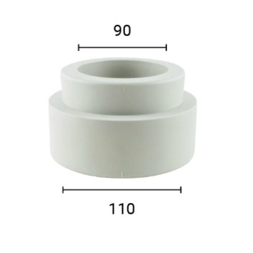 Bina Plastic BBB Hot and Cold PPR Fitting Reducing Bush - Plumbing ...